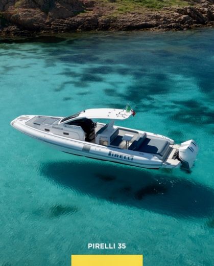 Location Semi-rigide Tecnorib Pirelli 35 (2023) à Porto Cervo - Scansail